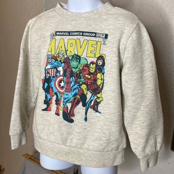 Marvel | Shirts & Tops | Marvel Sweatshirt Size 5t Spiderman Captain ...